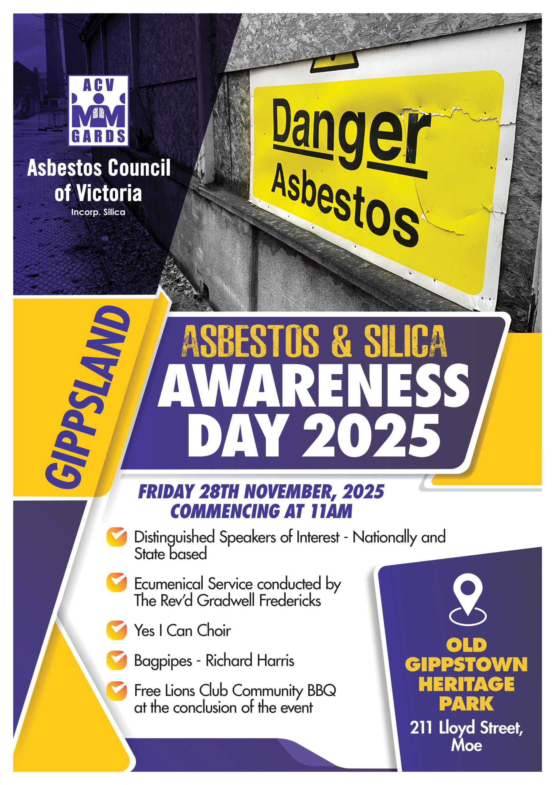 Asbestos and Silica Awareness Day Events for November 2025 in Melbourne ...